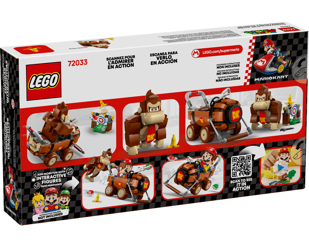 LEGO Set 72033-1 Mario Kart – Donkey Kong & DK Jumbo (2025 Super Mario ...