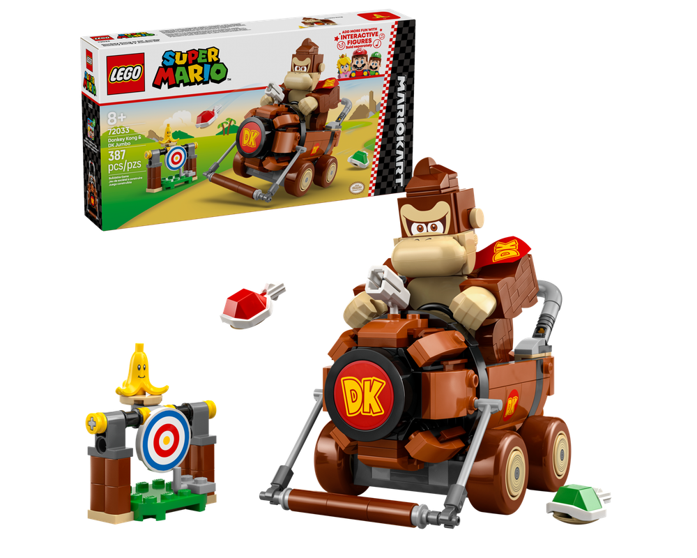 LEGO Set 72033-1 Mario Kart – Donkey Kong & DK Jumbo (2025 Super Mario ...