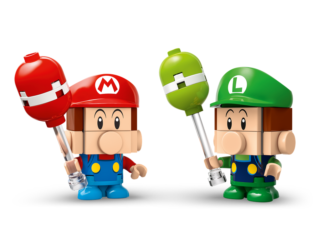 LEGO Set 72034-1 Mario Kart – Baby Mario vs. Baby Luigi (2025 Super ...