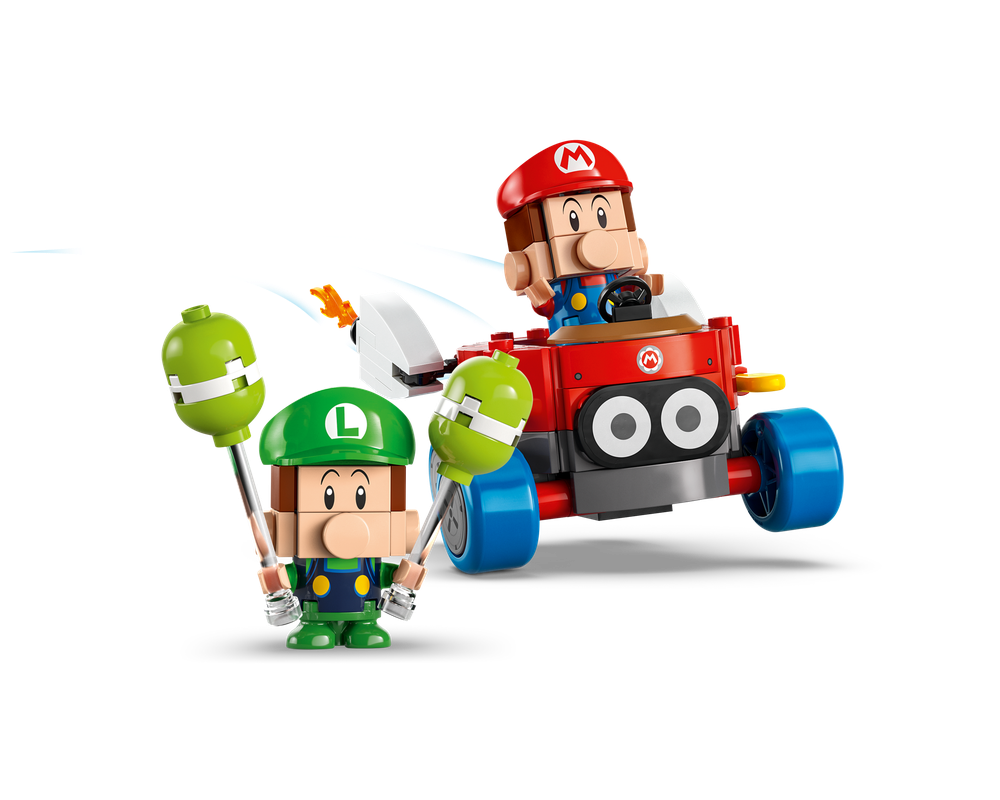 LEGO Set 72034-1 Mario Kart – Baby Mario vs. Baby Luigi (2025 Super ...