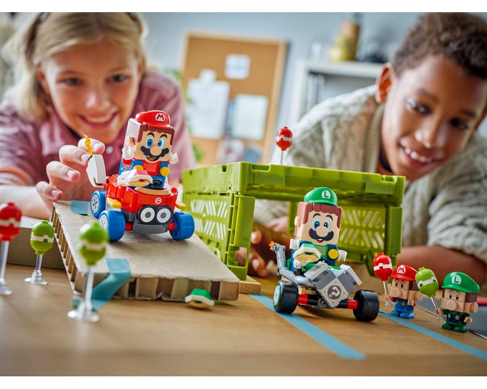 LEGO Set 72034-1 Mario Kart – Baby Mario vs. Baby Luigi (2025 Super ...