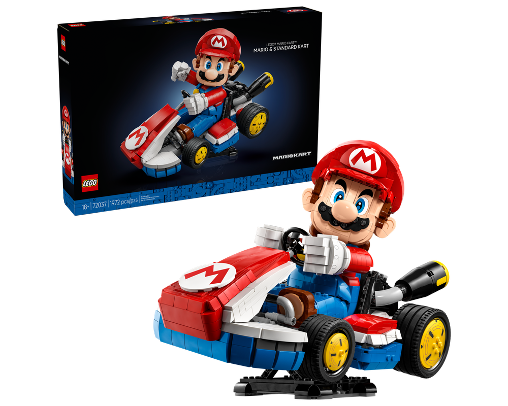 LEGO Set 72037-1 Mario Kart – Mario & Standard Kart (2025 Super Mario ...