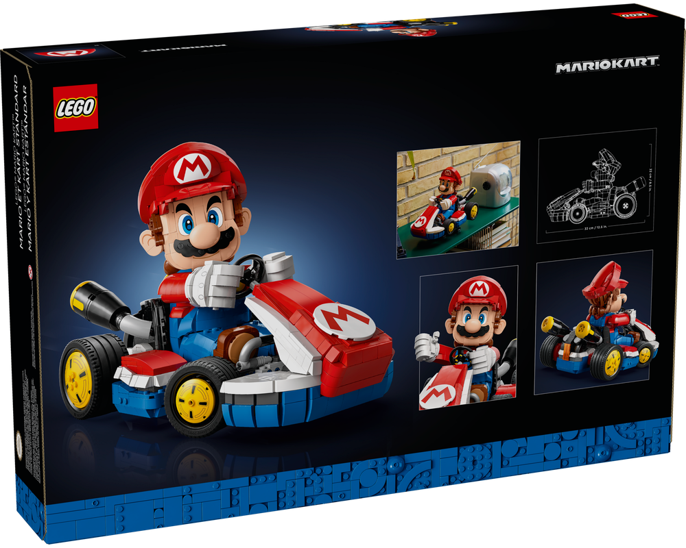 LEGO Set 72037-1 Mario Kart – Mario & Standard Kart (2025 Super Mario ...