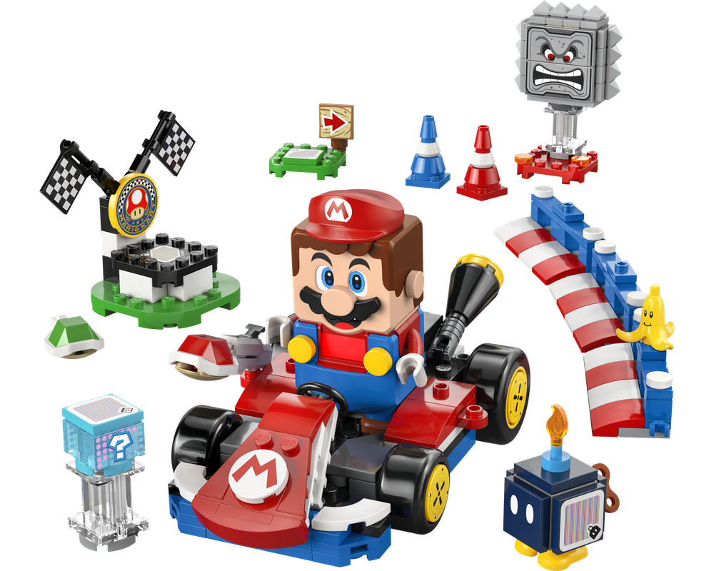 LEGO Set 72043-1 Mario Kart – Interactive LEGO Mario & Standard Kart ...