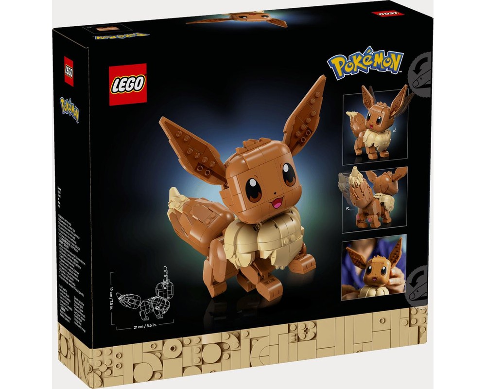 LEGO Set 72151-1 Eevee (2026 Pokémon) | Rebrickable - Build with LEGO