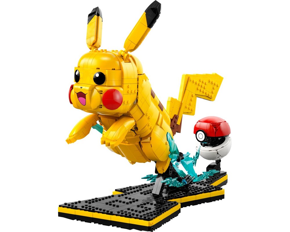 LEGO Set 72152-1 Pikachu and Poké Ball (2026 Pokémon) | Rebrickable ...