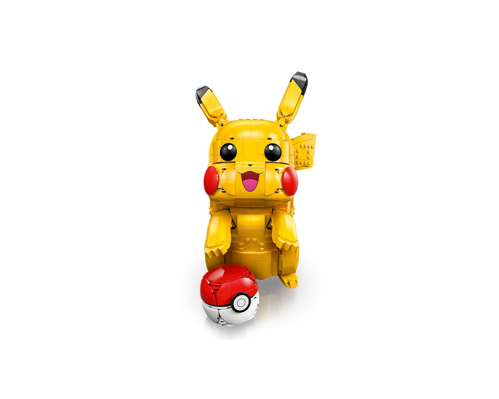 LEGO Set 72152-1 Pikachu and Poké Ball (2026 Pokémon) | Rebrickable ...