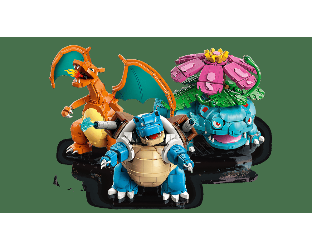 LEGO Set 72153-1 Venusaur, Charizard and Blastoise (2026 Pokémon ...