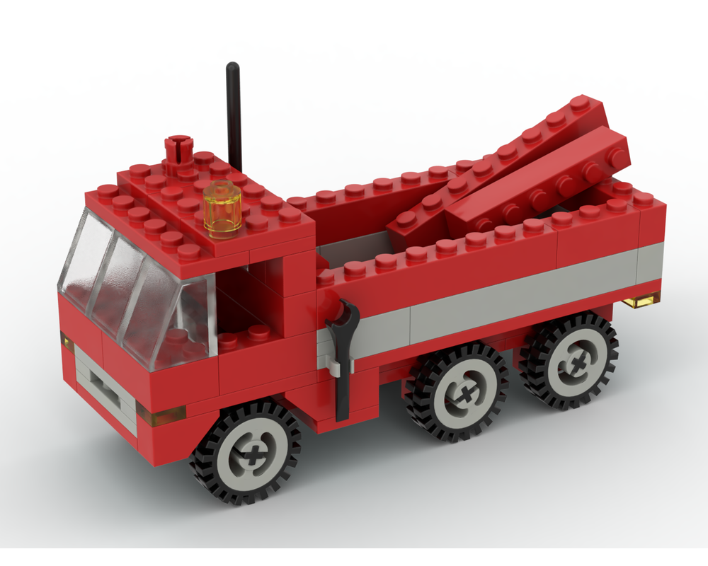 LEGO Set 722-1-b2-s1 Truck (1980 Universal Building Set) | Rebrickable ...