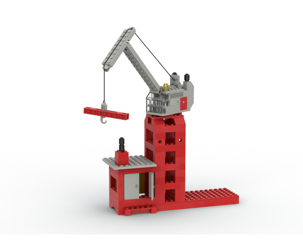 LEGO Set 722-1-b2-s2 Crane (1980 Universal Building Set) | Rebrickable ...