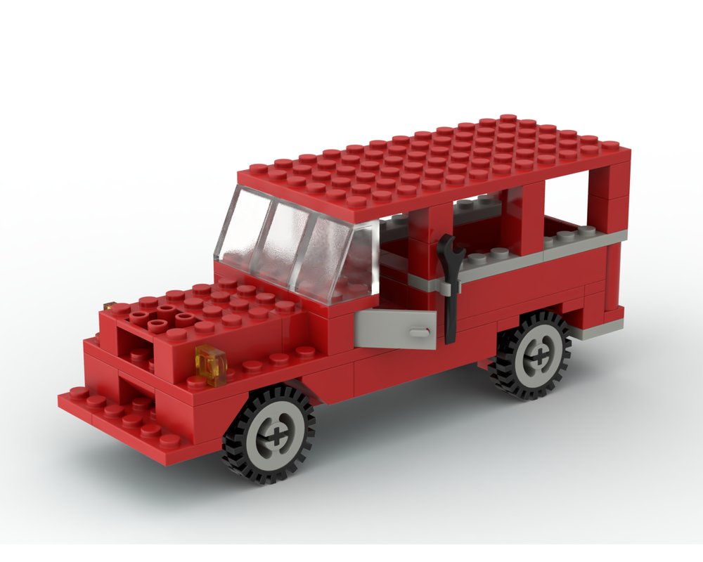 LEGO Set 722-1-b3-s1 Car (1980 Universal Building Set) | Rebrickable ...