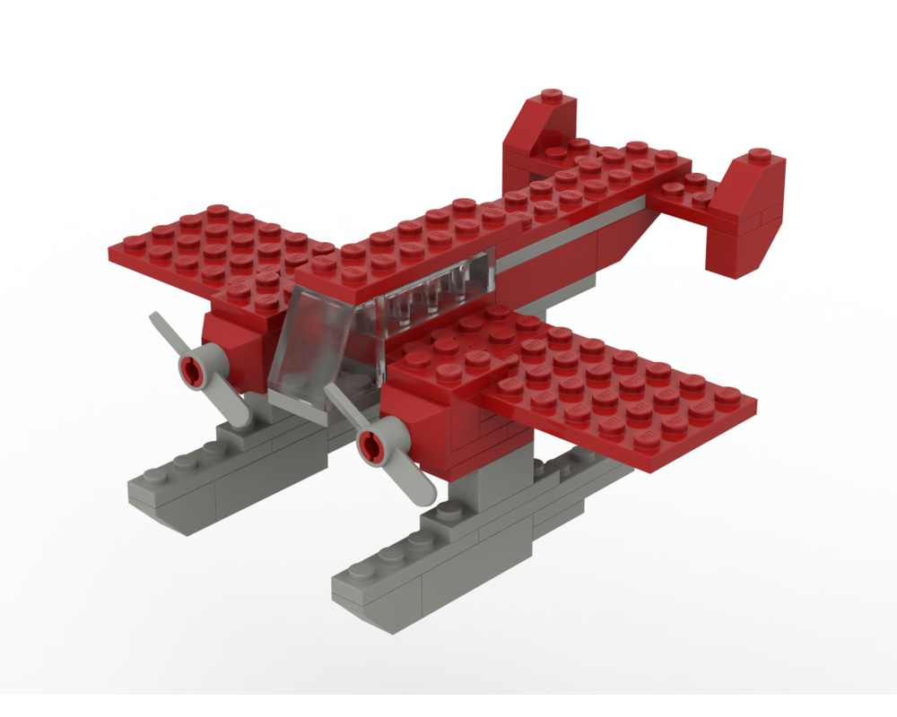 LEGO Set 722-1-c2 Airplane (1980 Universal Building Set) | Rebrickable ...