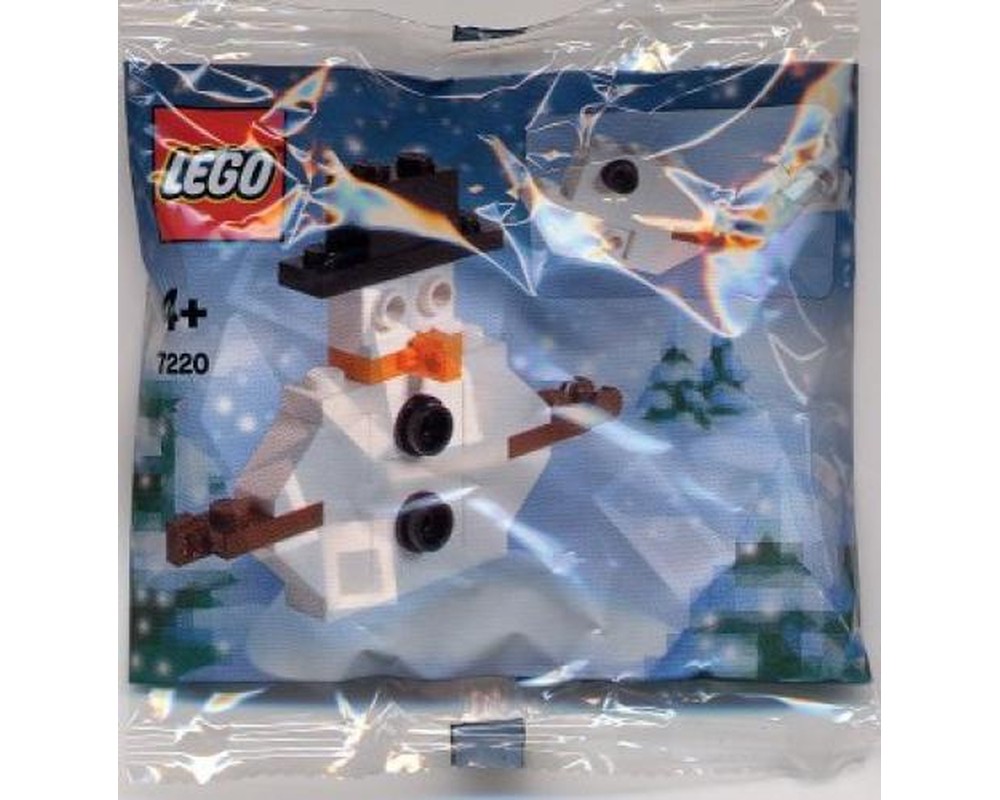 LEGO Set 7220-1 Snowman (2004 Seasonal > Christmas) | Rebrickable ...