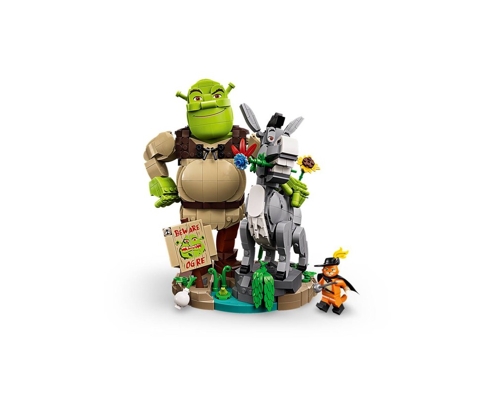 LEGO Set 72423-1 Shrek, Donkey & Puss in Boots (2026 Shrek ...