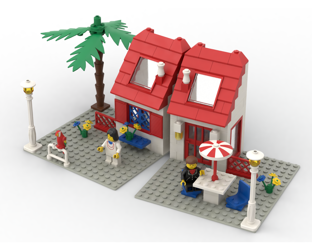 LEGO Set 725-1-b3 House (1990 Universal Building Set > Basic ...