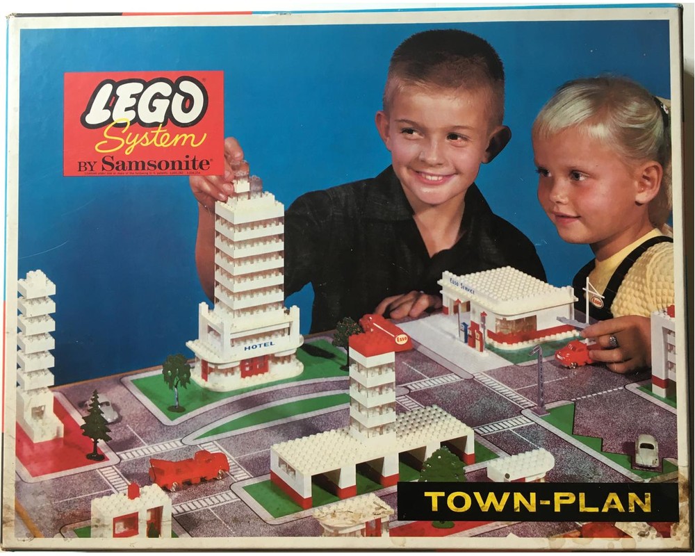 LEGO Set 725-3 Town Plan (1961 System > Samsonite) | Rebrickable ...