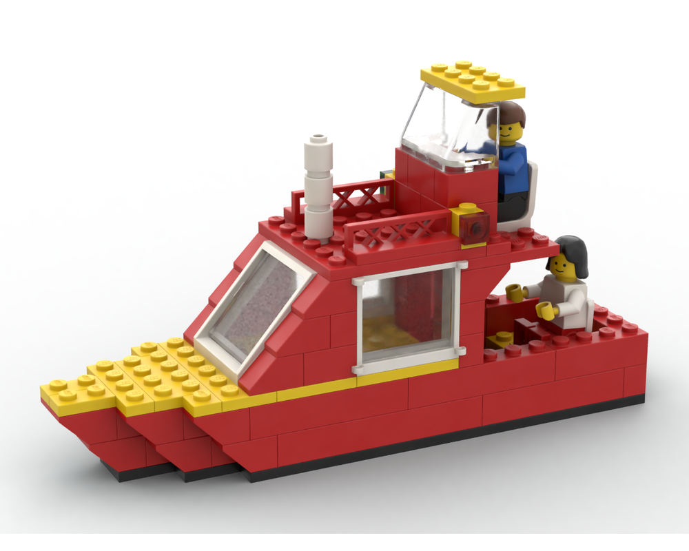 LEGO Set 730-2-b7 Boat (1985 Universal Building Set > Basic ...