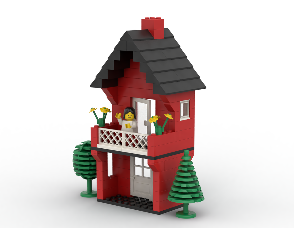LEGO Set 730-2-c6 House (1985 Universal Building Set > Basic ...