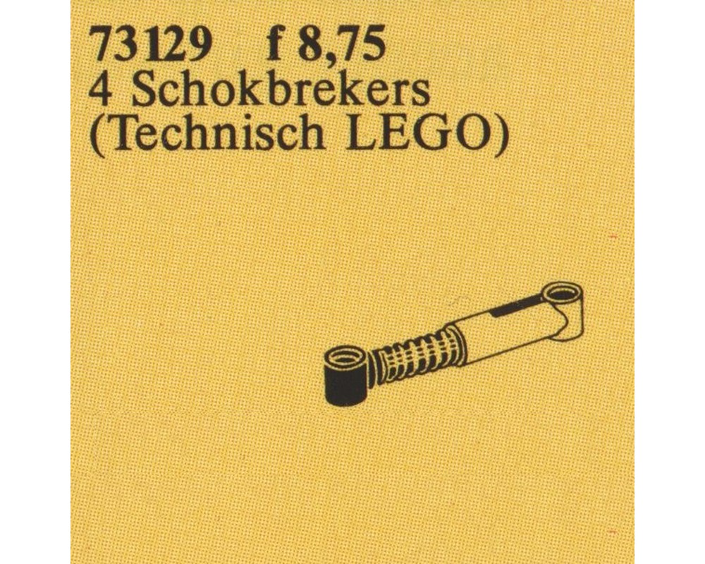 LEGO Set 73129-1 Four TECHNIC Shocks (1985 Service Packs > Technic ...