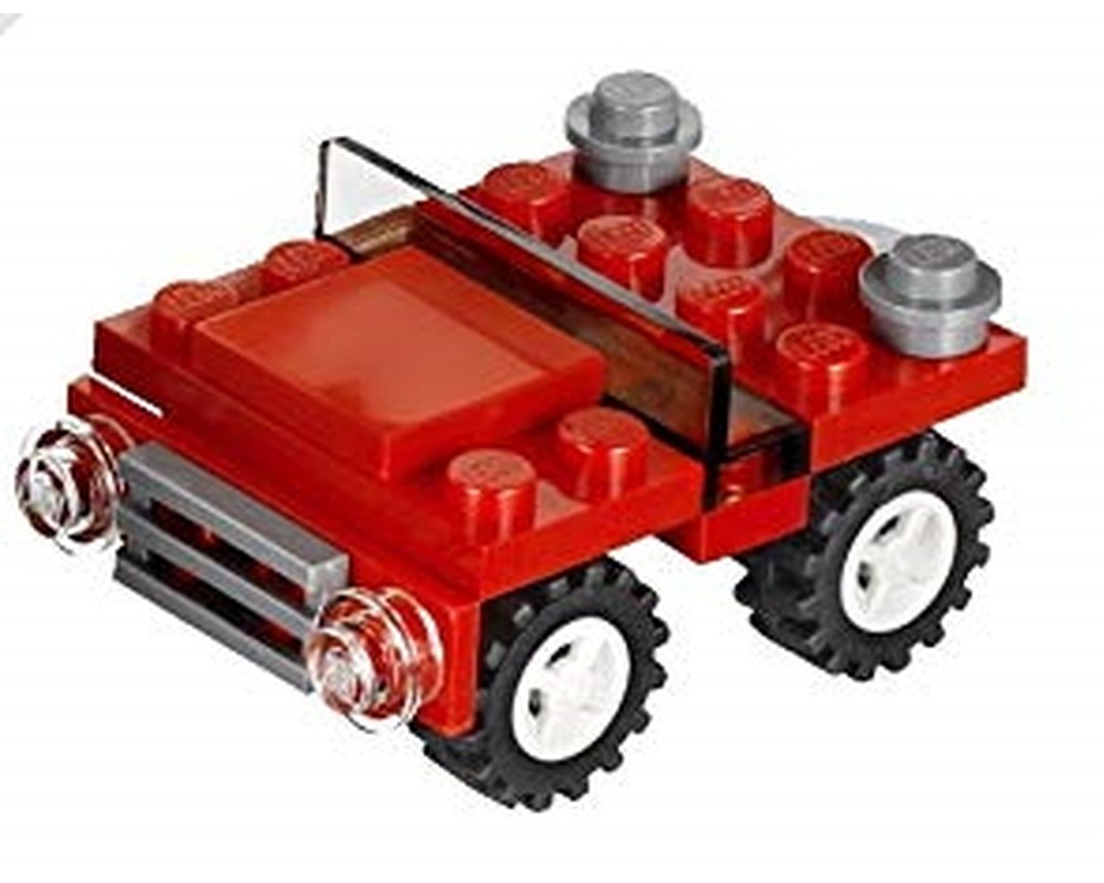 LEGO Set 7345-1-s2 Red Car (2012 Creator > Creator 3-in-1 ...