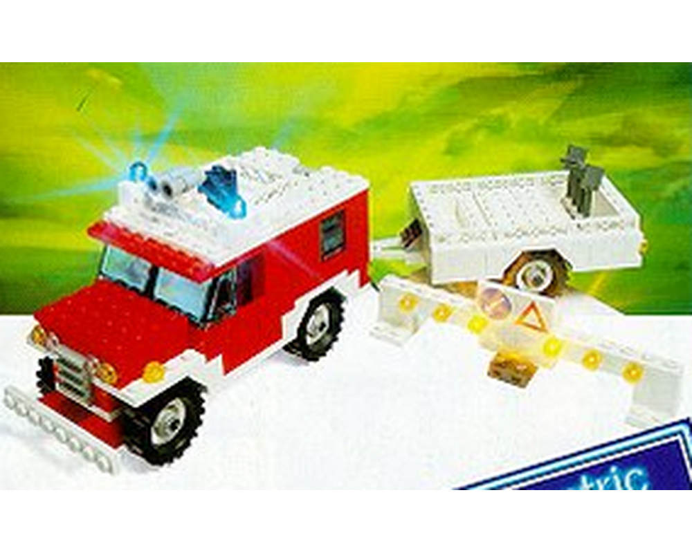 LEGO Set 735-1-b2 Road Repair Truck (1990 Universal Building Set ...
