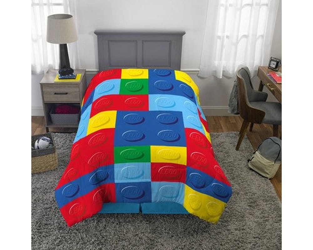 LEGO Set 73558837633-1 Brick Reversible Comforter (2022 Gear ...