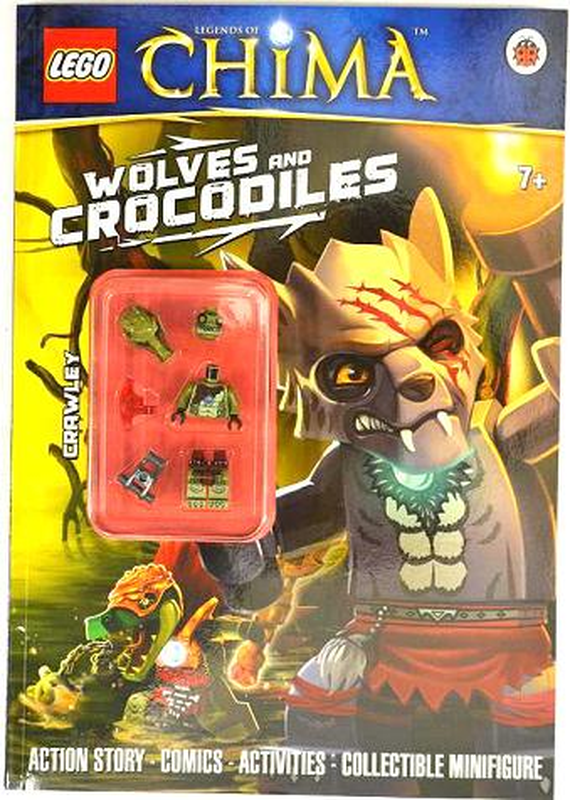 LEGO Set 74191980-1 Legend of Chima: Wolves and Crocodiles (2013 Books ...