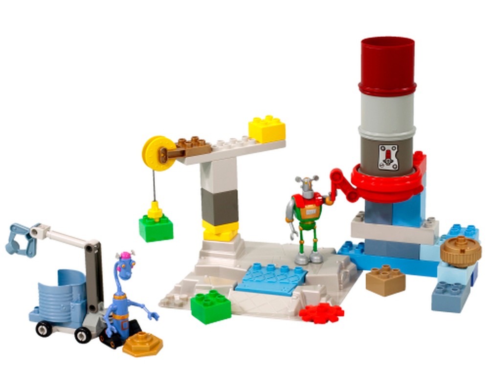 LEGO Set 7439-1 Stretchy's Junk Yard (2003 Duplo > Little Robots ...