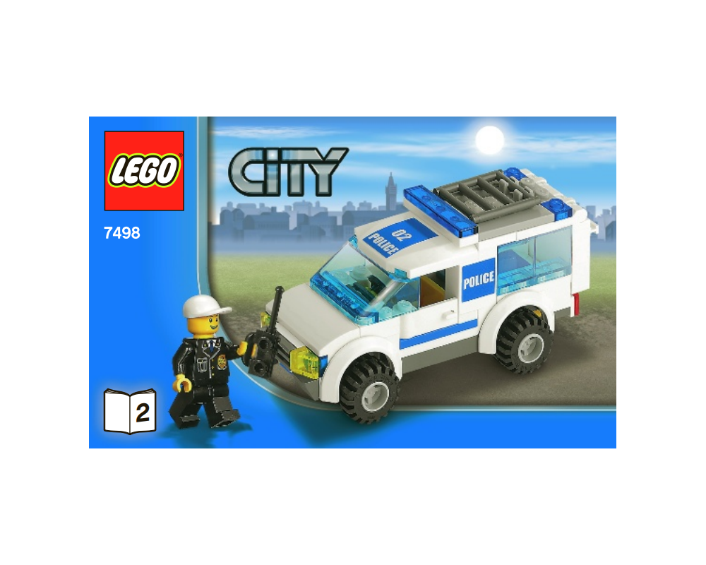 LEGO Set 7498-1-s2 Police Wagon (2011 City > Police) | Rebrickable ...