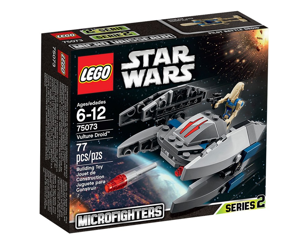 LEGO Set 75073-1 Vulture Droid (2015 Star Wars) | Rebrickable - Build ...