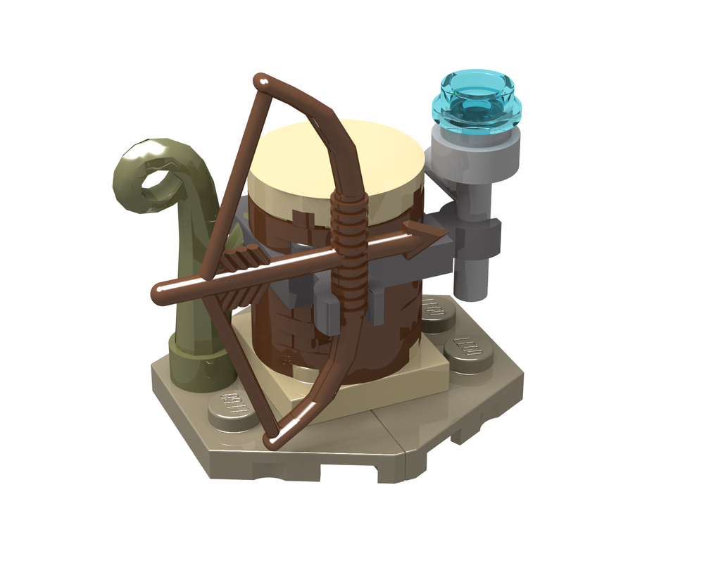 LEGO Set 75097-1-s6 2015 - Day 6: Ewok Weapon Rack (2015 Seasonal ...