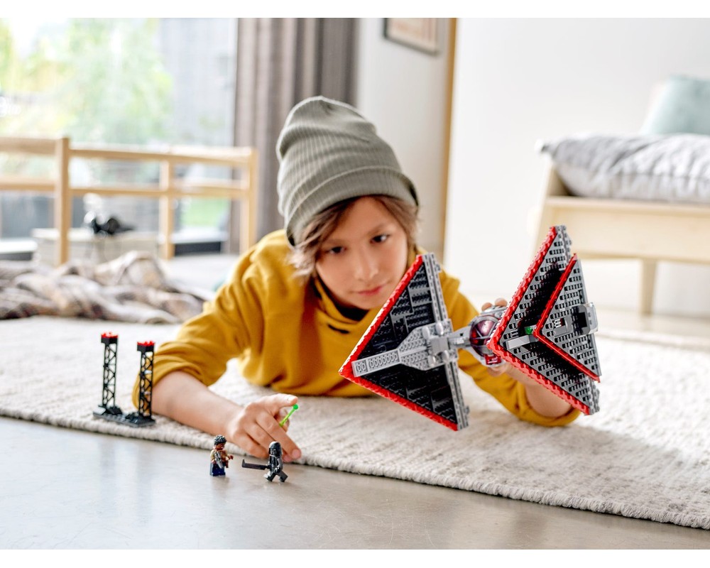 LEGO Set 75272-1 Sith TIE Fighter (2020 Star Wars) | Rebrickable ...