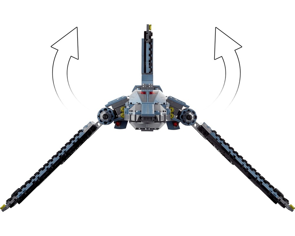 LEGO Set 75314-1 The Bad Batch Attack Shuttle (2021 Star Wars ...