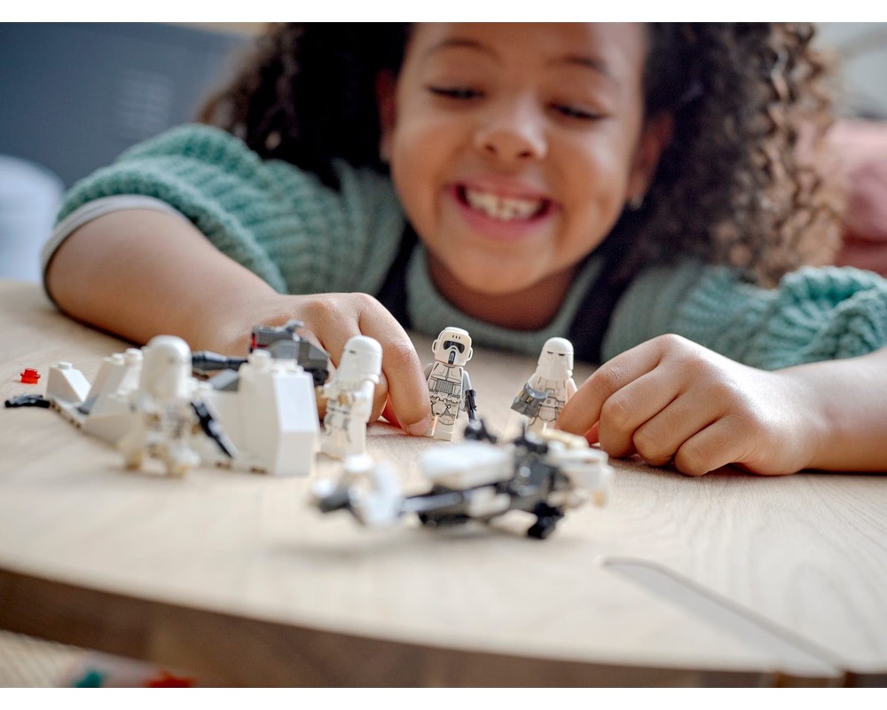 LEGO Set 75320-1 Snowtrooper Battle Pack (2022 Star Wars) | Rebrickable ...
