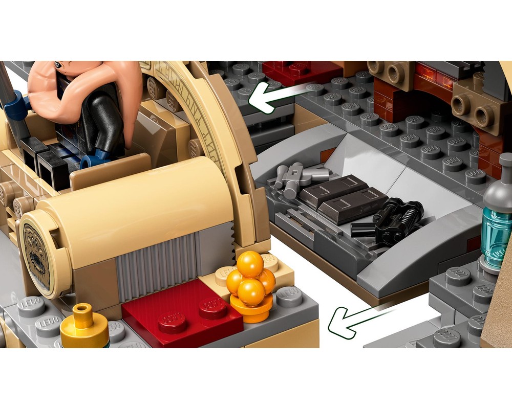 LEGO Set 75326-1 Boba Fett's Throne Room (2022 Star Wars) | Rebrickable ...
