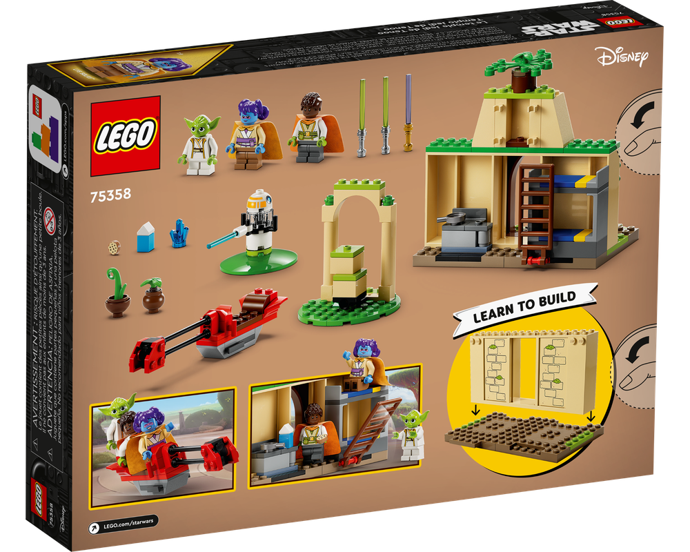 LEGO Set 75358-1 Tenoo Jedi Temple (2023 Star Wars) | Rebrickable ...