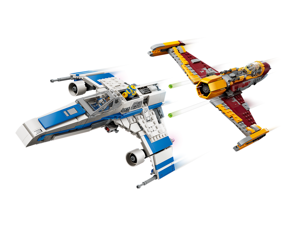 LEGO Set 75364-1 New Republic E-Wing vs. Shin Hati’s Starfighter (2023 ...