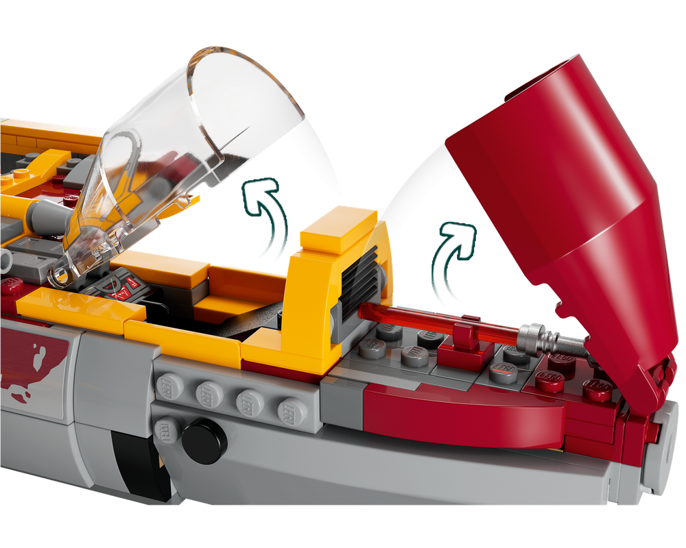 LEGO Set 75364-1 New Republic E-Wing vs. Shin Hati’s Starfighter (2023 ...