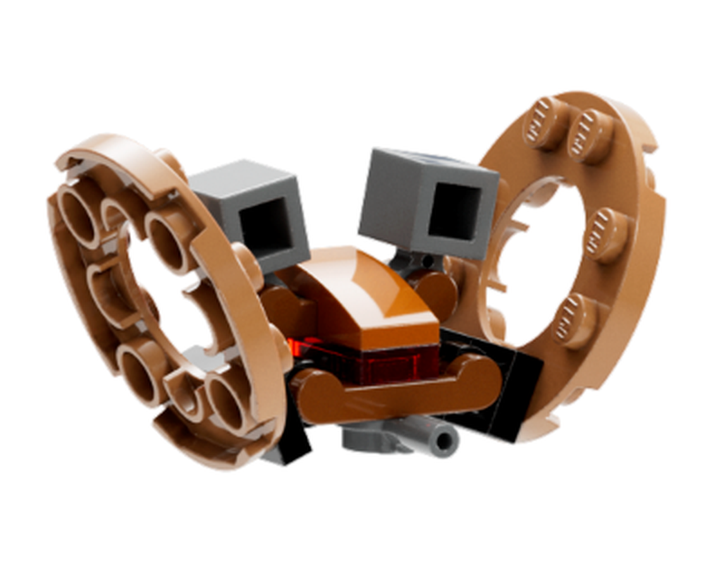 LEGO Set 75366-1-s10 2023 - Day 10: Hailfire Droid (2023 Seasonal ...