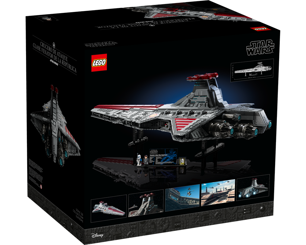 LEGO Set 75367-1 Venator-Class Republic Attack Cruiser (2023 Star Wars ...
