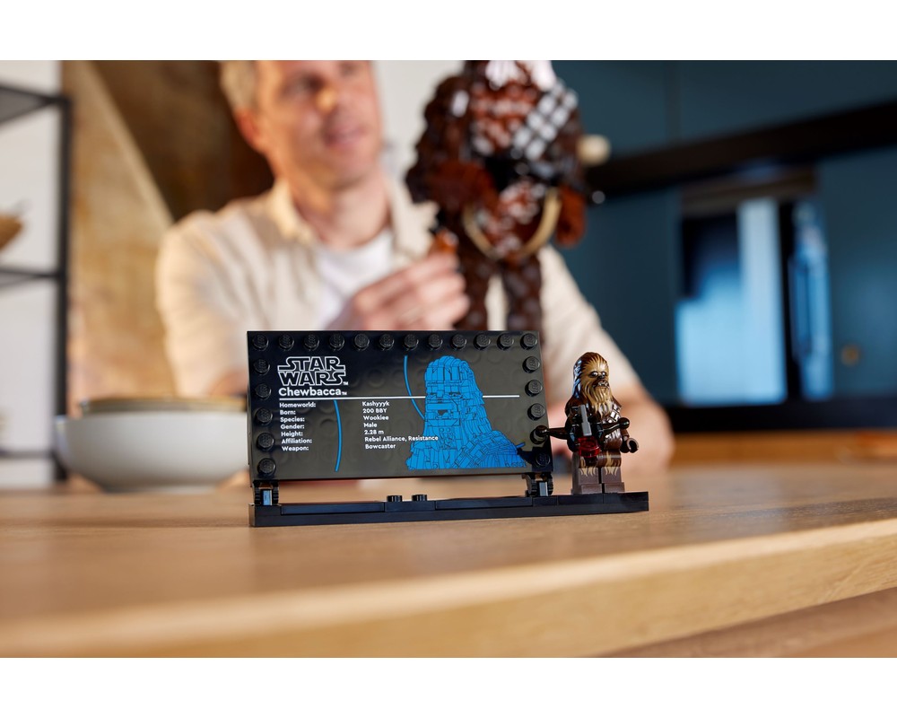 LEGO Set 75371-1 Chewbacca (2023 Star Wars) | Rebrickable - Build with LEGO
