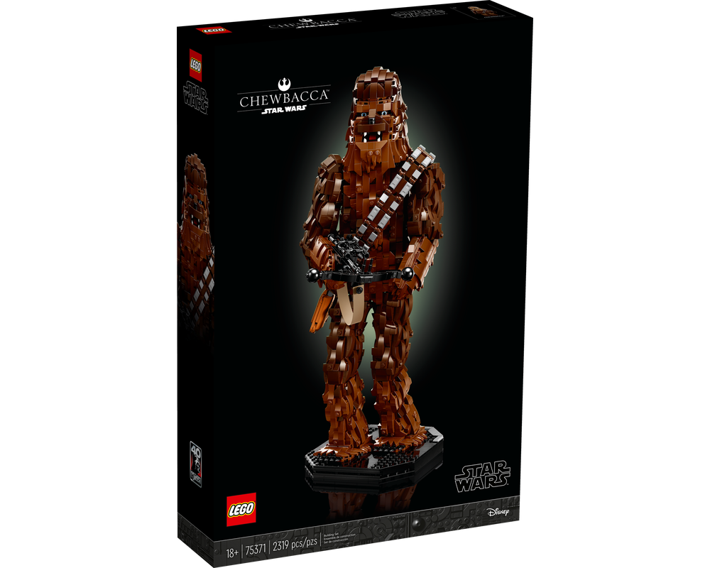 LEGO Set 75371-1 Chewbacca (2023 Star Wars) | Rebrickable - Build with LEGO