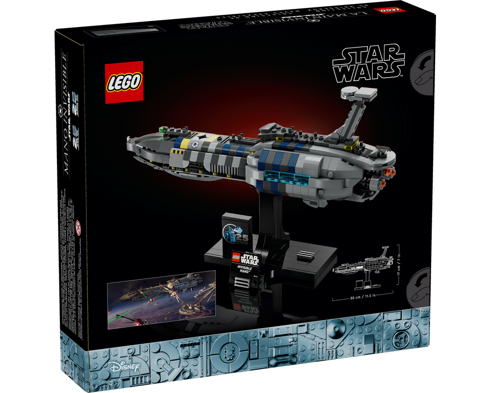 LEGO Set 75377-1 Invisible Hand (2024 Star Wars) | Rebrickable - Build ...