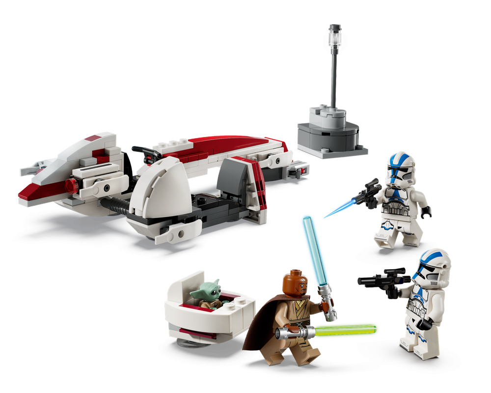 LEGO Set 75378-1 BARC Speeder Escape (2024 Star Wars) | Rebrickable ...