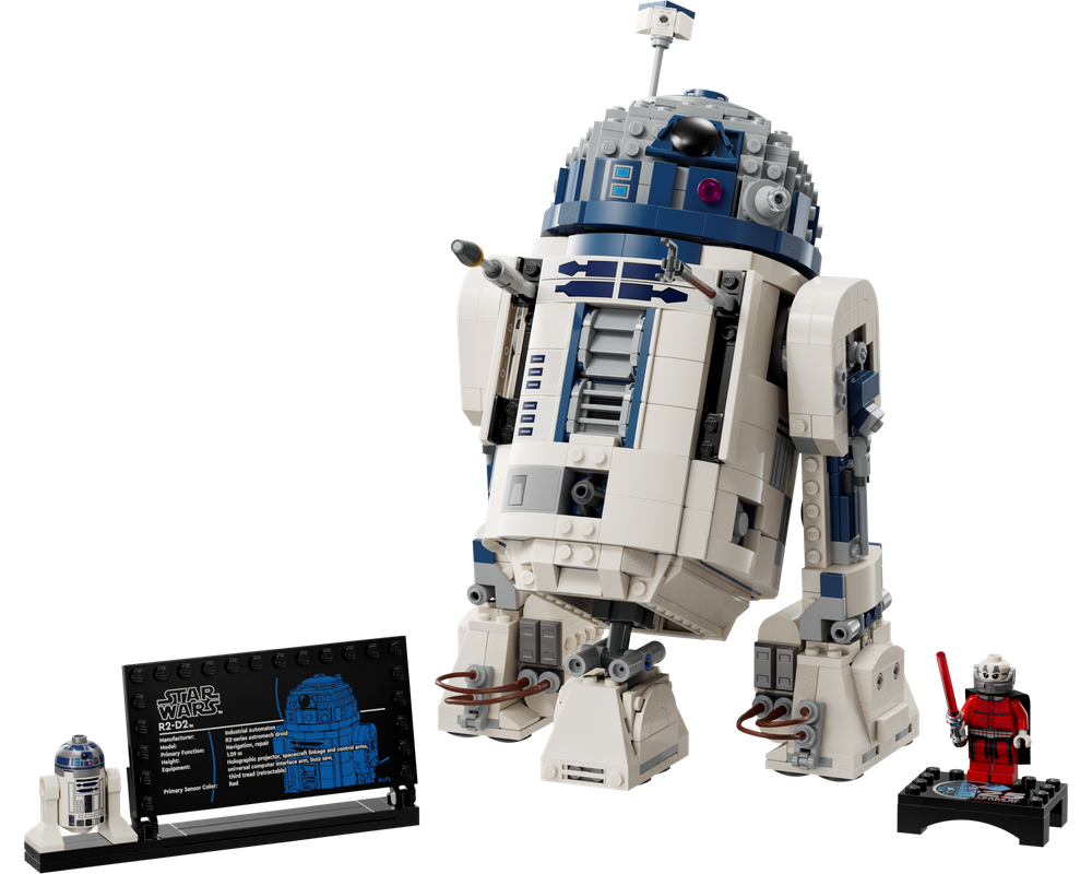 LEGO Set 75379-1 R2-D2 (2024 Star Wars) | Rebrickable - Build with LEGO