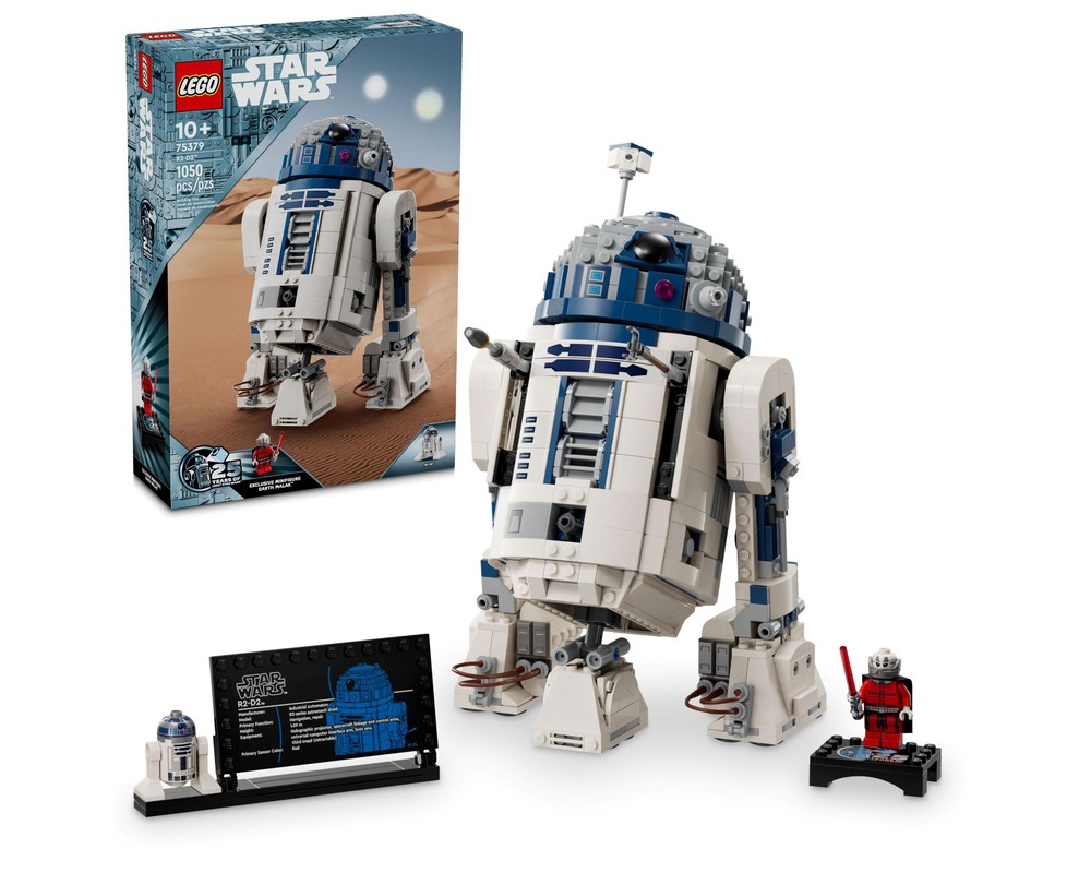 LEGO Set 75379-1 R2-D2 (2024 Star Wars) | Rebrickable - Build with LEGO