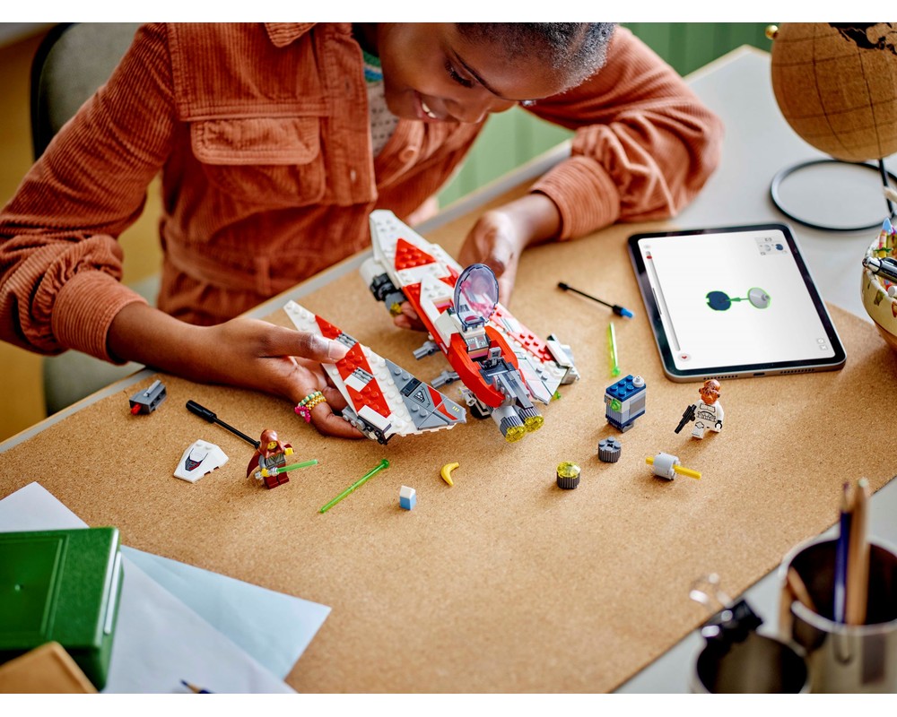 LEGO Set 75388-1 Jedi Bob's Starfighter (2024 Star Wars) | Rebrickable ...