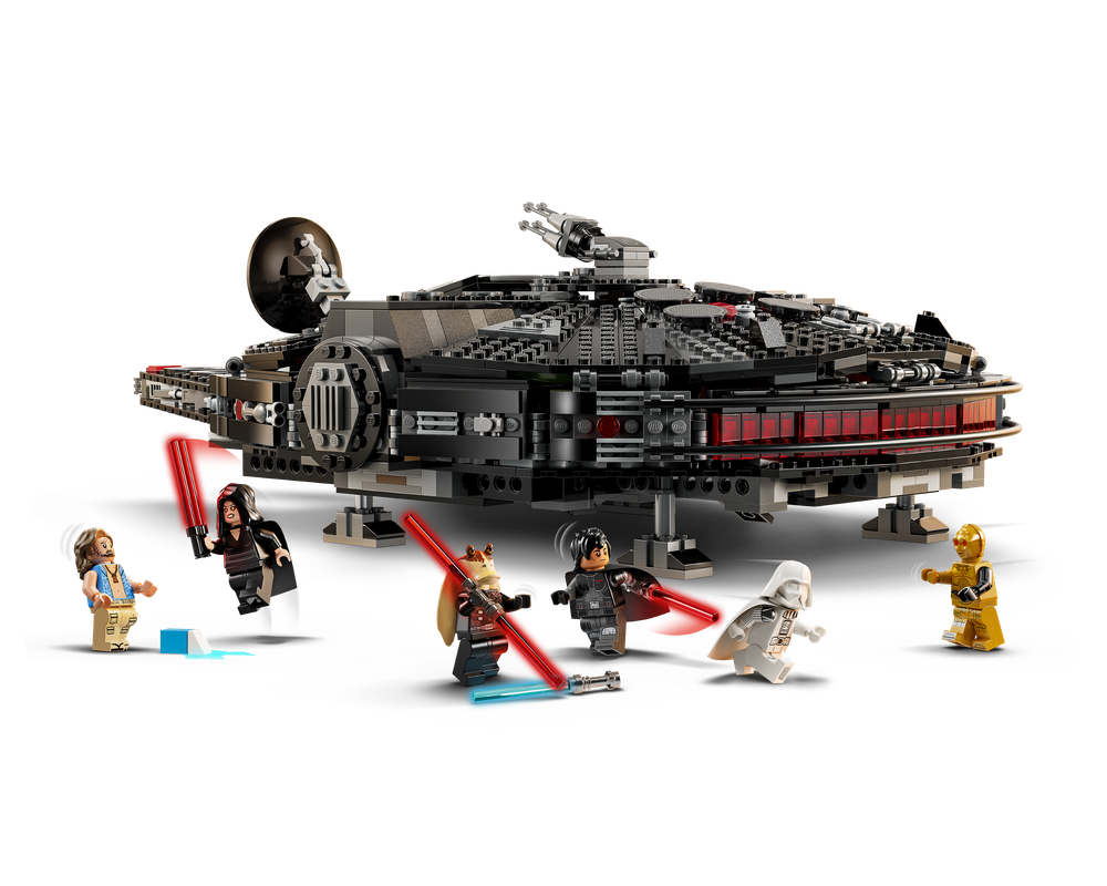LEGO Set 75389-1 The Dark Falcon (2024 Star Wars) | Rebrickable - Build ...