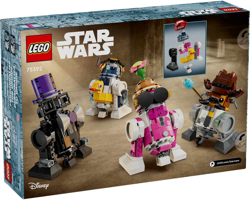LEGO Set 75392-1 Creative Play Droid Builder (2024 Star Wars ...