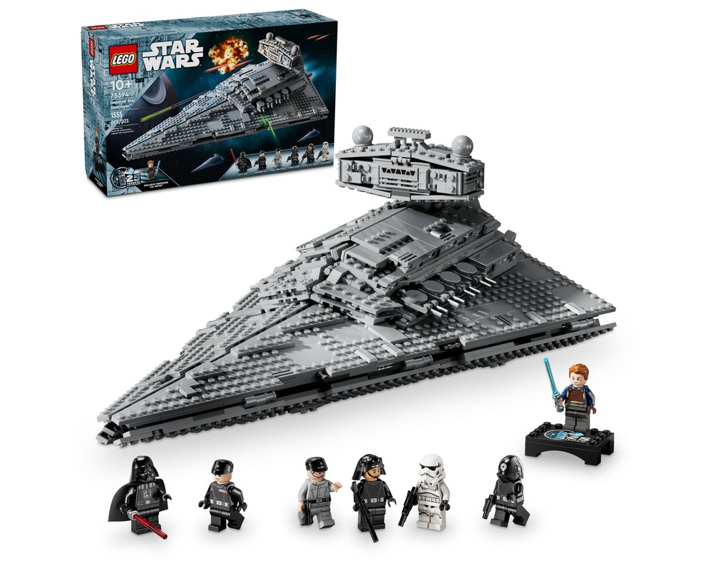 LEGO Set 75394-1 Imperial Star Destroyer (2024 Star Wars) | Rebrickable ...